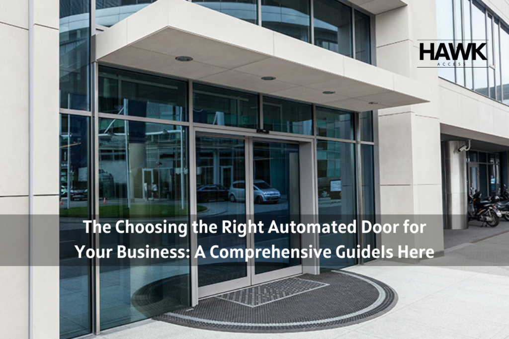Guide to Choose the Right Automated Door for Your Business: A ...